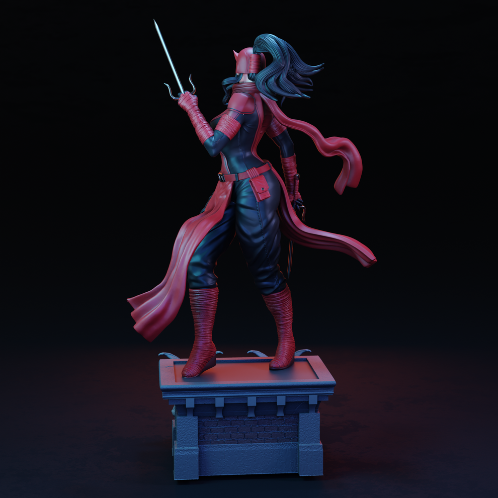 3103 Elektra Daredevil - Marvel Comics - STL 3D Print Files – My Stl