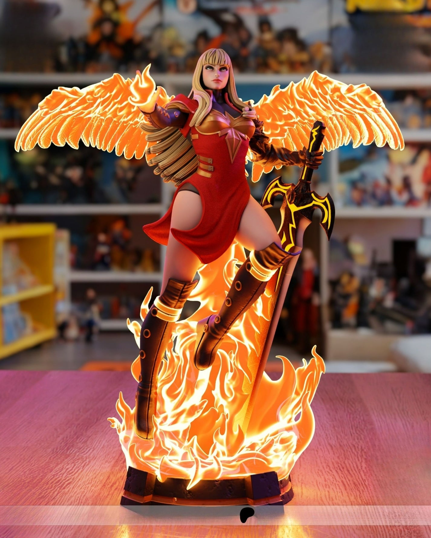 2965 Magik Phoenix Five - Marvel Comics - STL 3D Print Files – My Stl