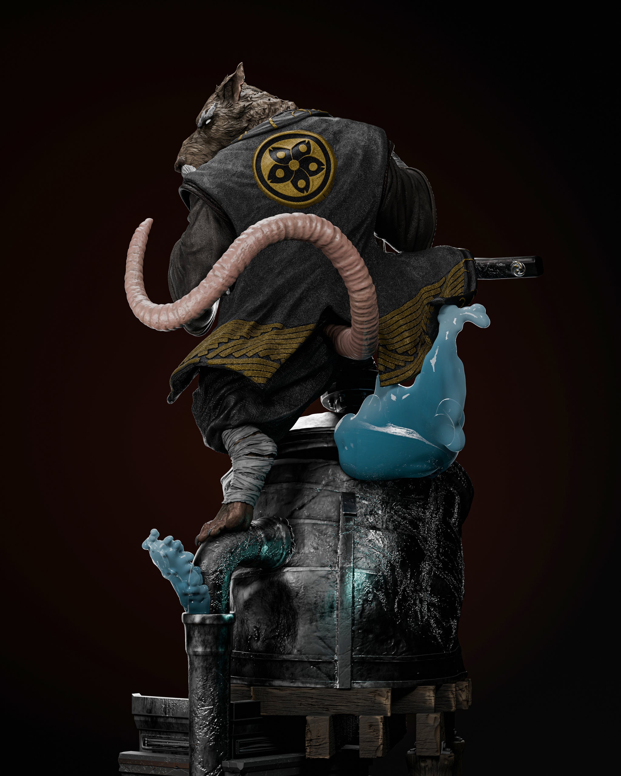 2634 Splinter - TMNT - STL 3D Print Files – My Stl