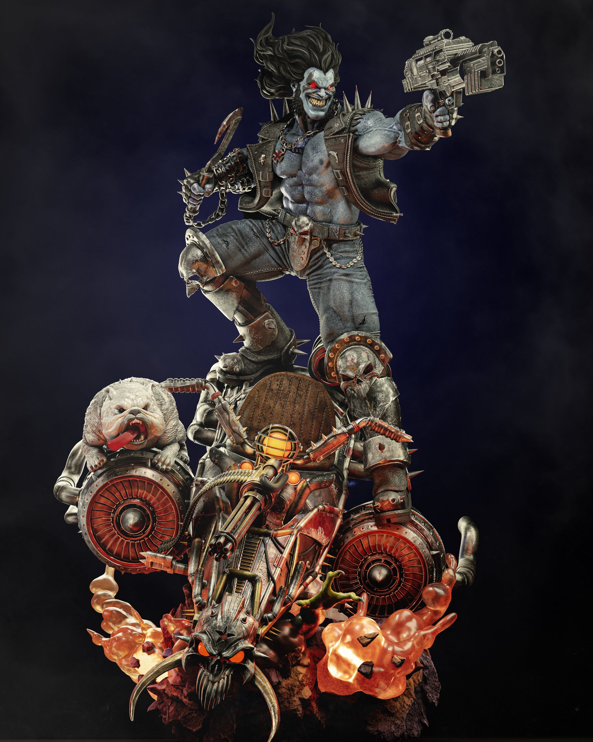 2351 Lobo - DC Comics - STL 3D Print Files – My Stl