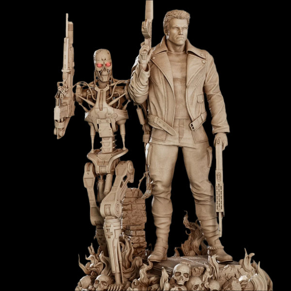 3688 Terminator AND T-800 Endoskeleton - STL 3D Print Files – My Stl