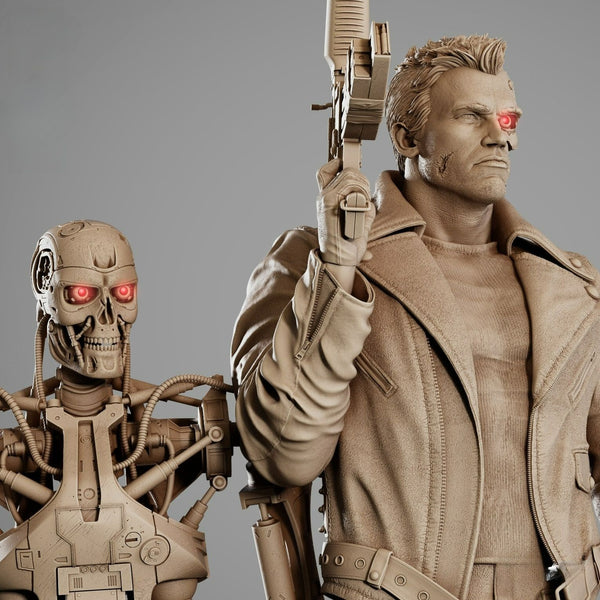 3688 Terminator AND T-800 Endoskeleton - STL 3D Print Files – My Stl