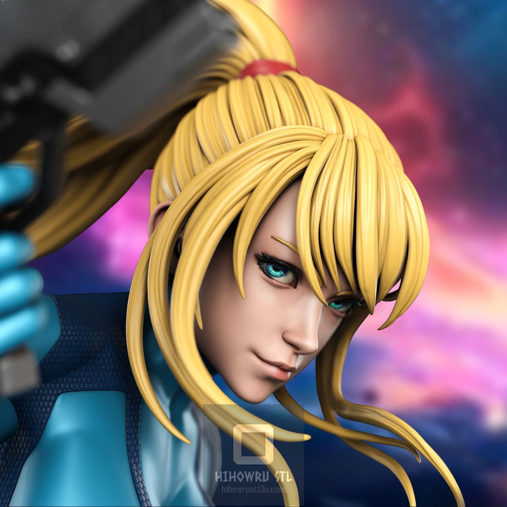 4565 Samus Aran - Metroid - STL 3D Print Files – My Stl