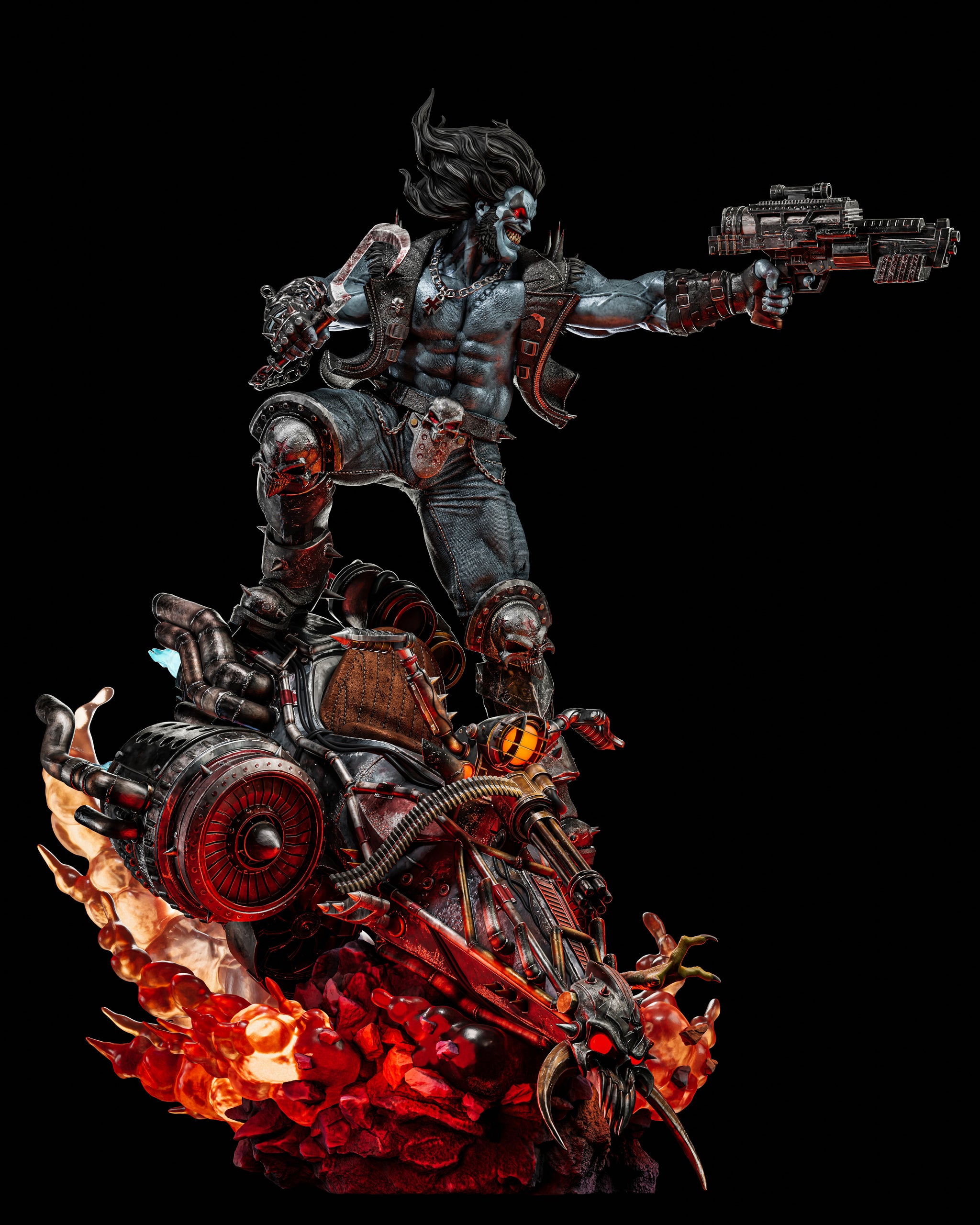2351 Lobo - DC Comics - STL 3D Print Files – My Stl