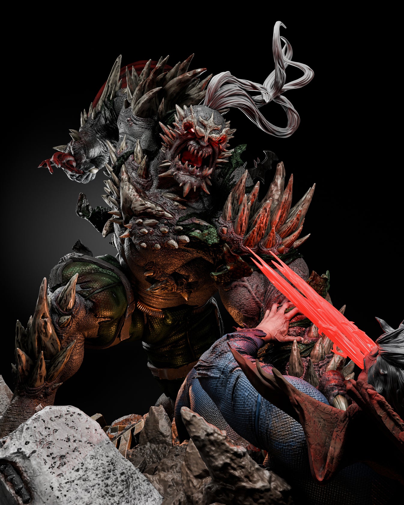 2428 Doomsday - Superman - STL 3D Print Files – My Stl