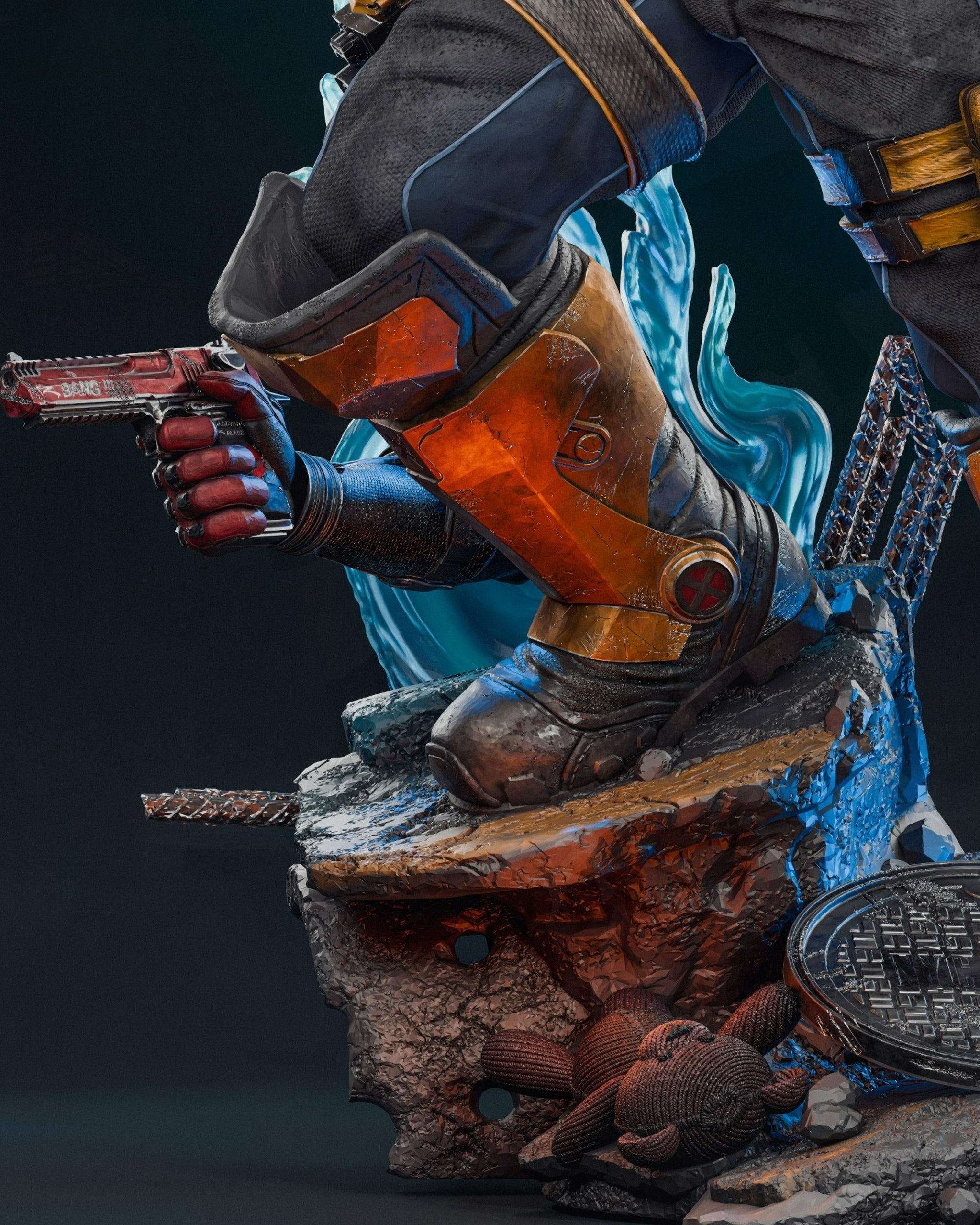 2866 Cable - Marvel Comics - STL 3D Print Files – My Stl