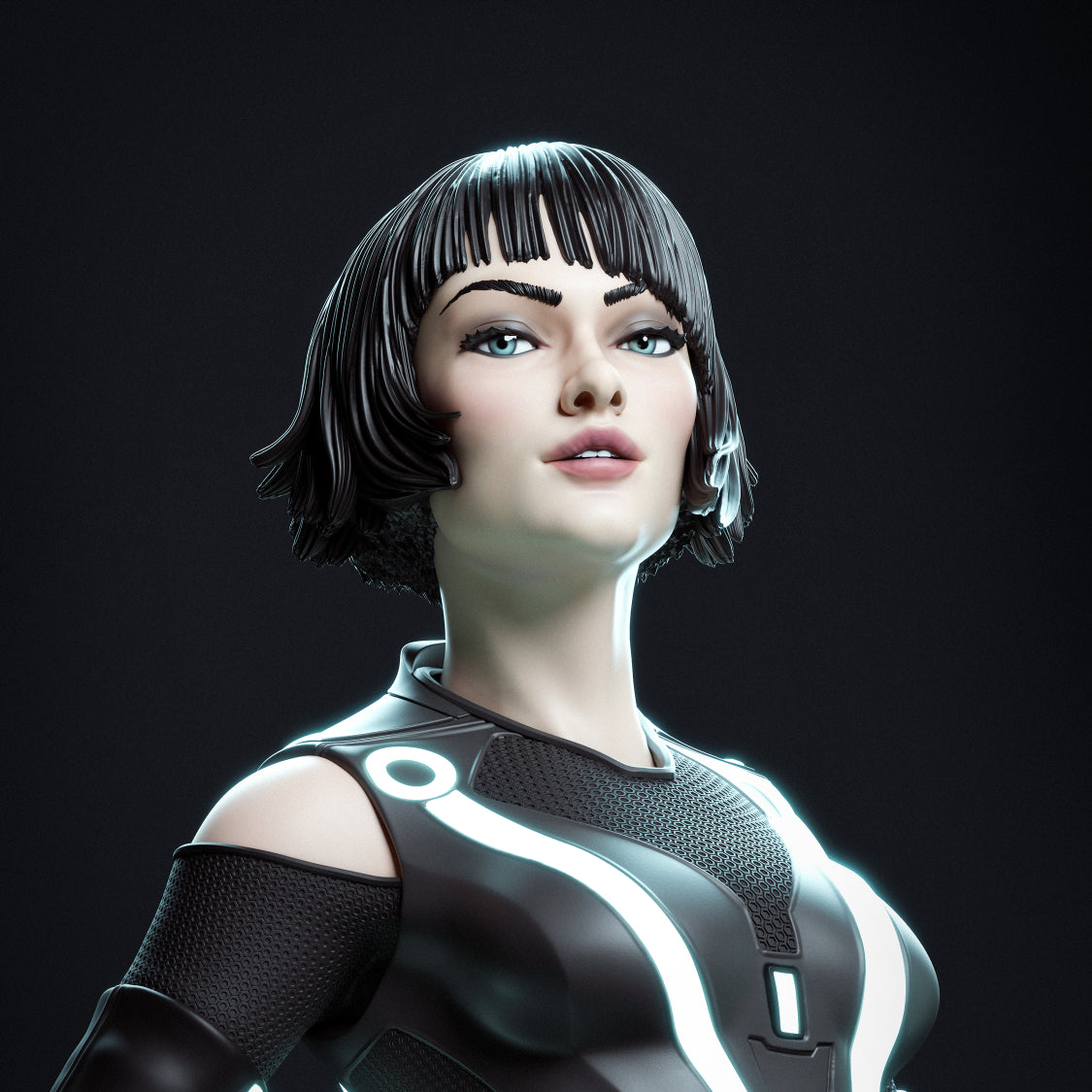 4242 Quorra - Tron - STL 3D Print Files – My Stl