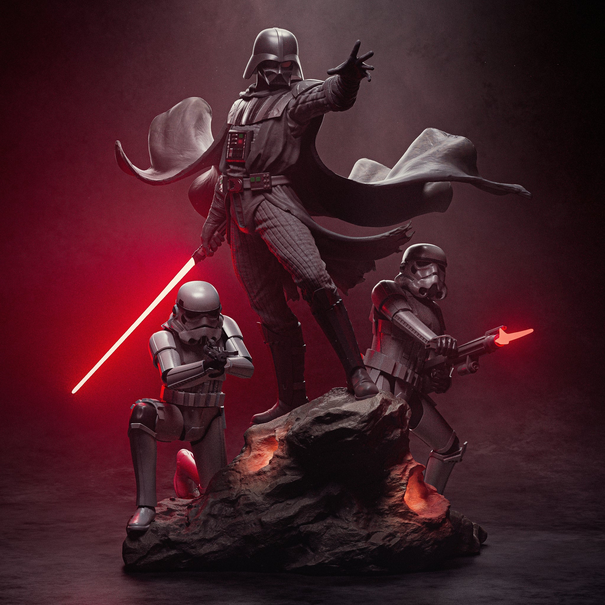 2253 Darth Vader Diorama - Star Wars - STL 3D Print Files – My Stl