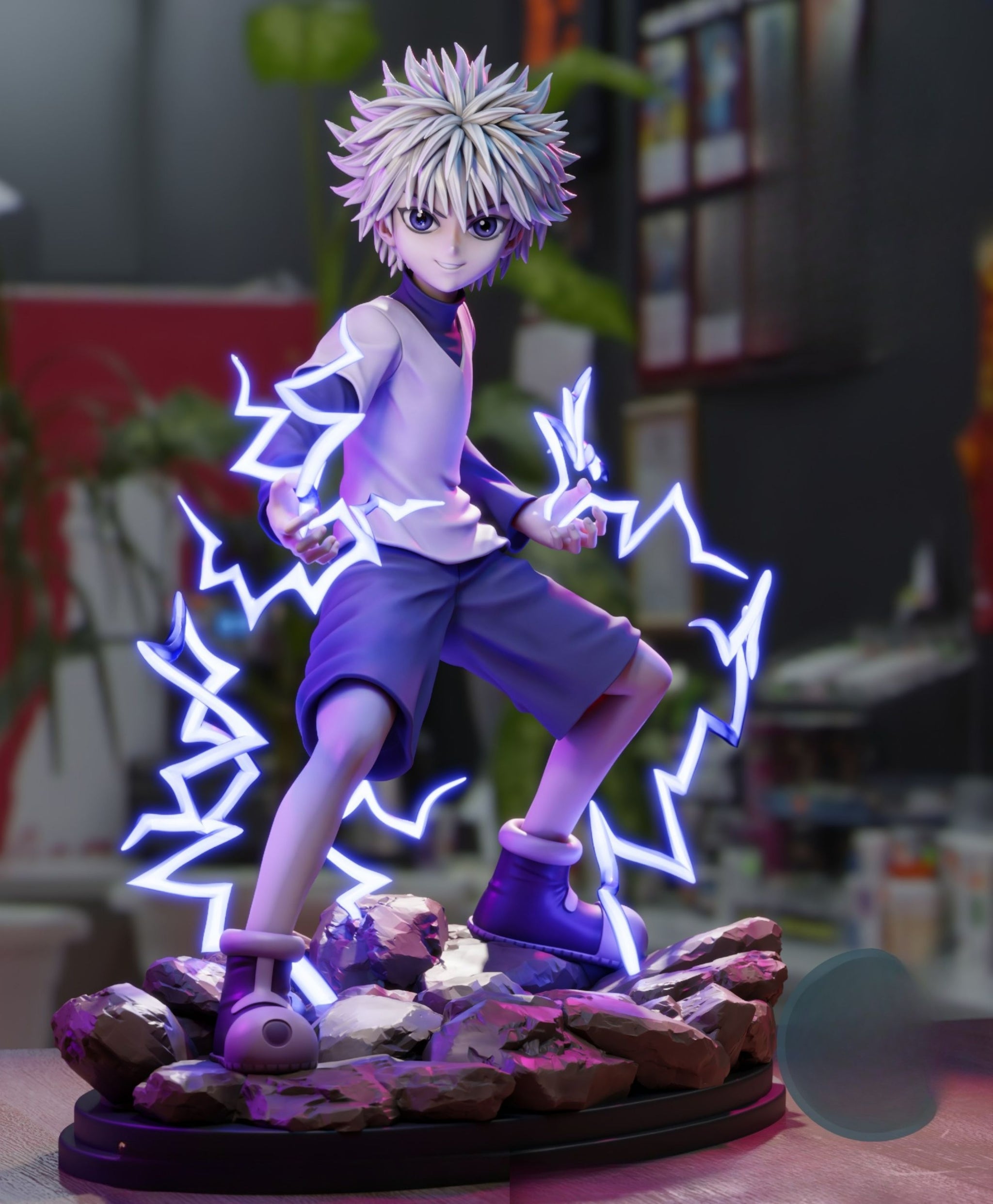 3672 Killua Zoldyck - Hunter X Hunter - STL 3D Print Files – My Stl