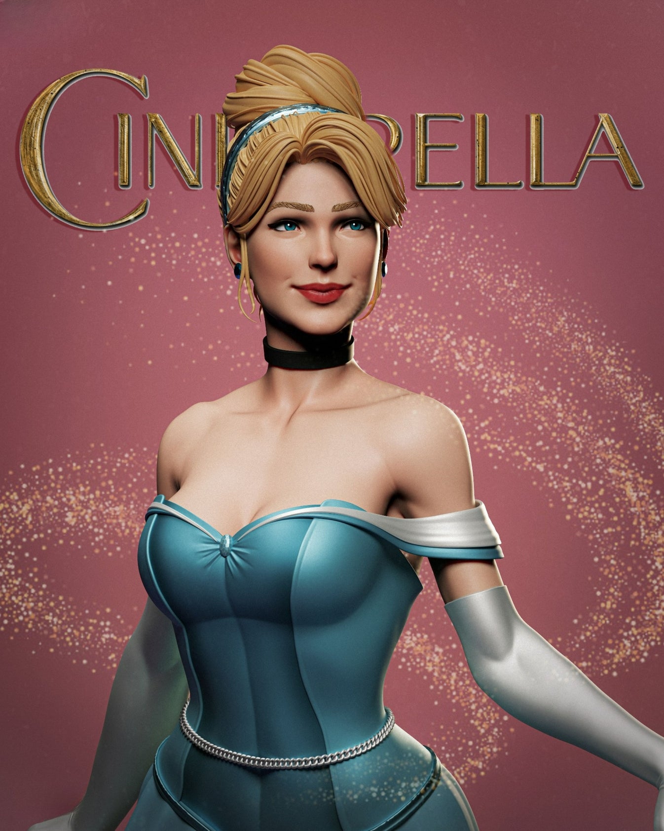 3725 Cinderella - Disney - STL 3D Print Files – My Stl
