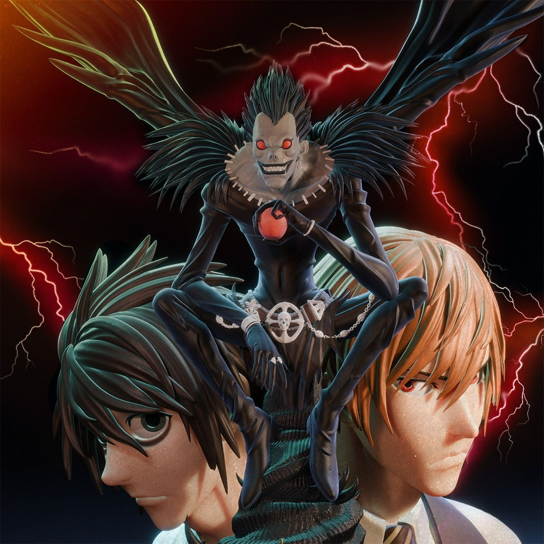 3125 Death Note Diorama - STL 3D Print Files – My Stl