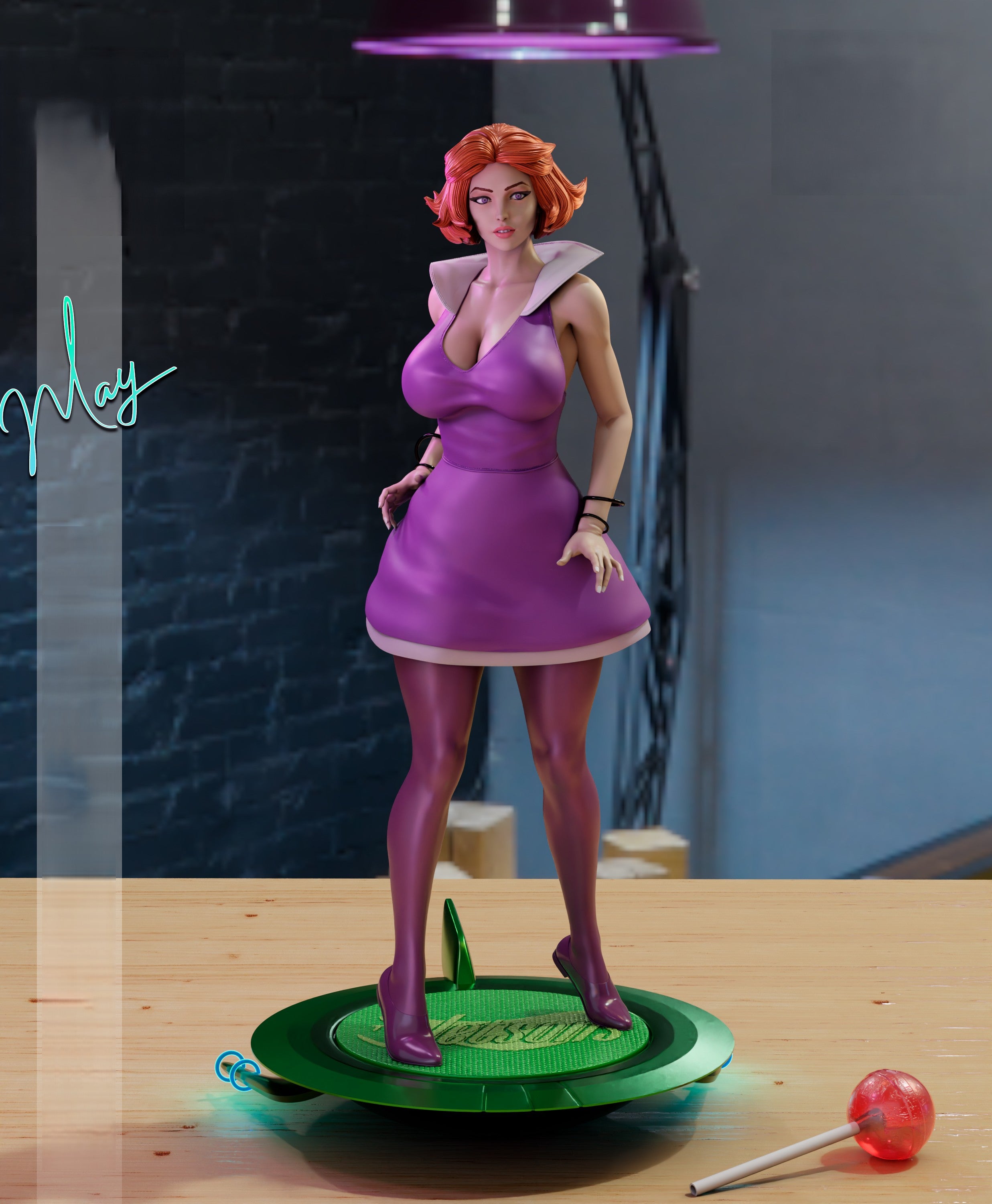 2414 Jane Jetson NSFW - The Jetsons - STL 3D Print Files – My Stl