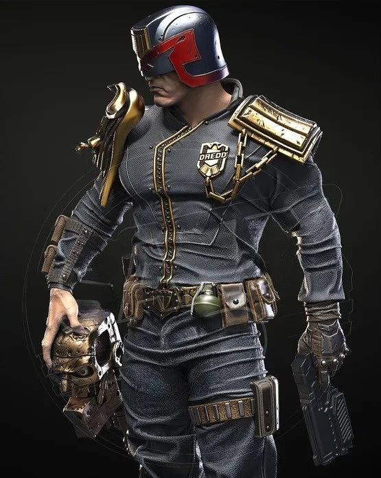 4252 Judge Dredd - STL 3D Print Files – My Stl