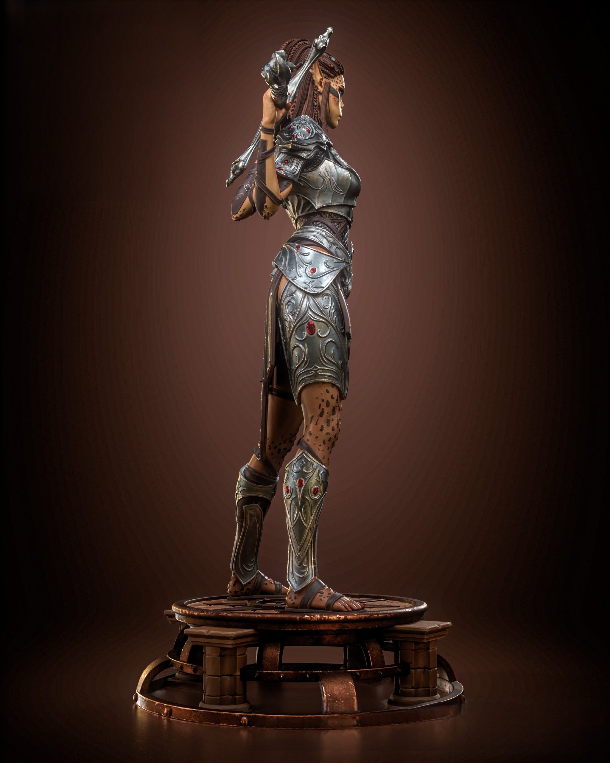 1788 Lae'zel - Baldurs Gate 3 - STL 3D Print Files – My Stl