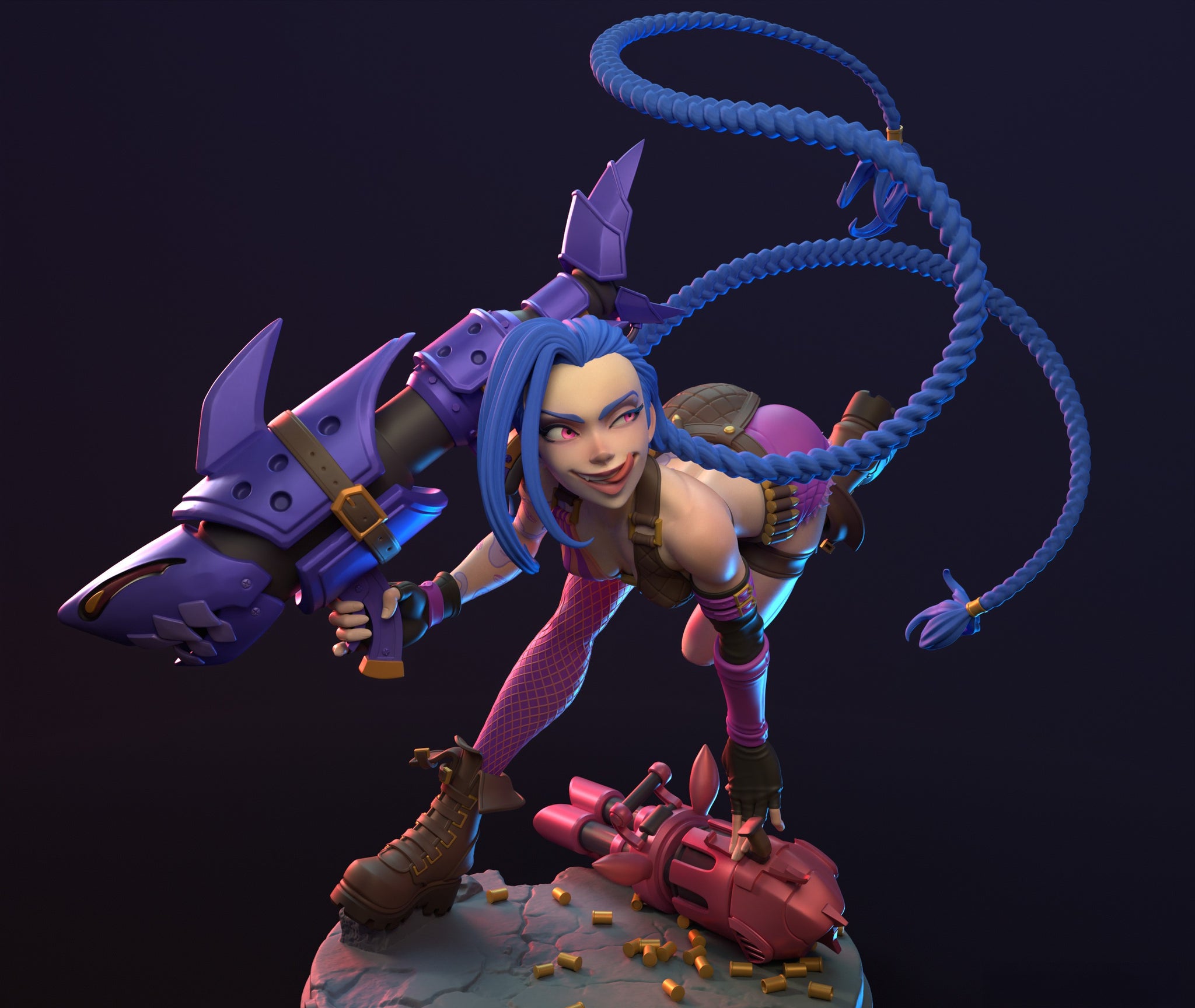 1791 Jinx Nsfw League Of Legends Stl 3d Print Files My Stl 0335