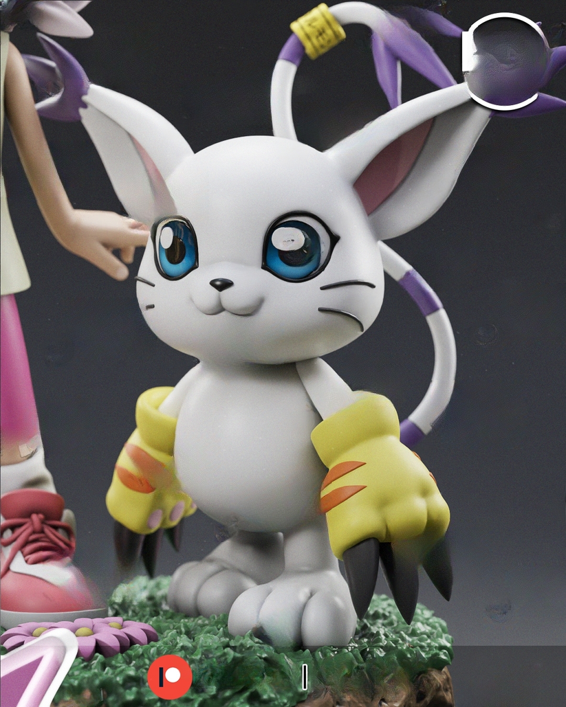 Kari and Tailmon - Digimon - STL 3D Print Files – My Stl