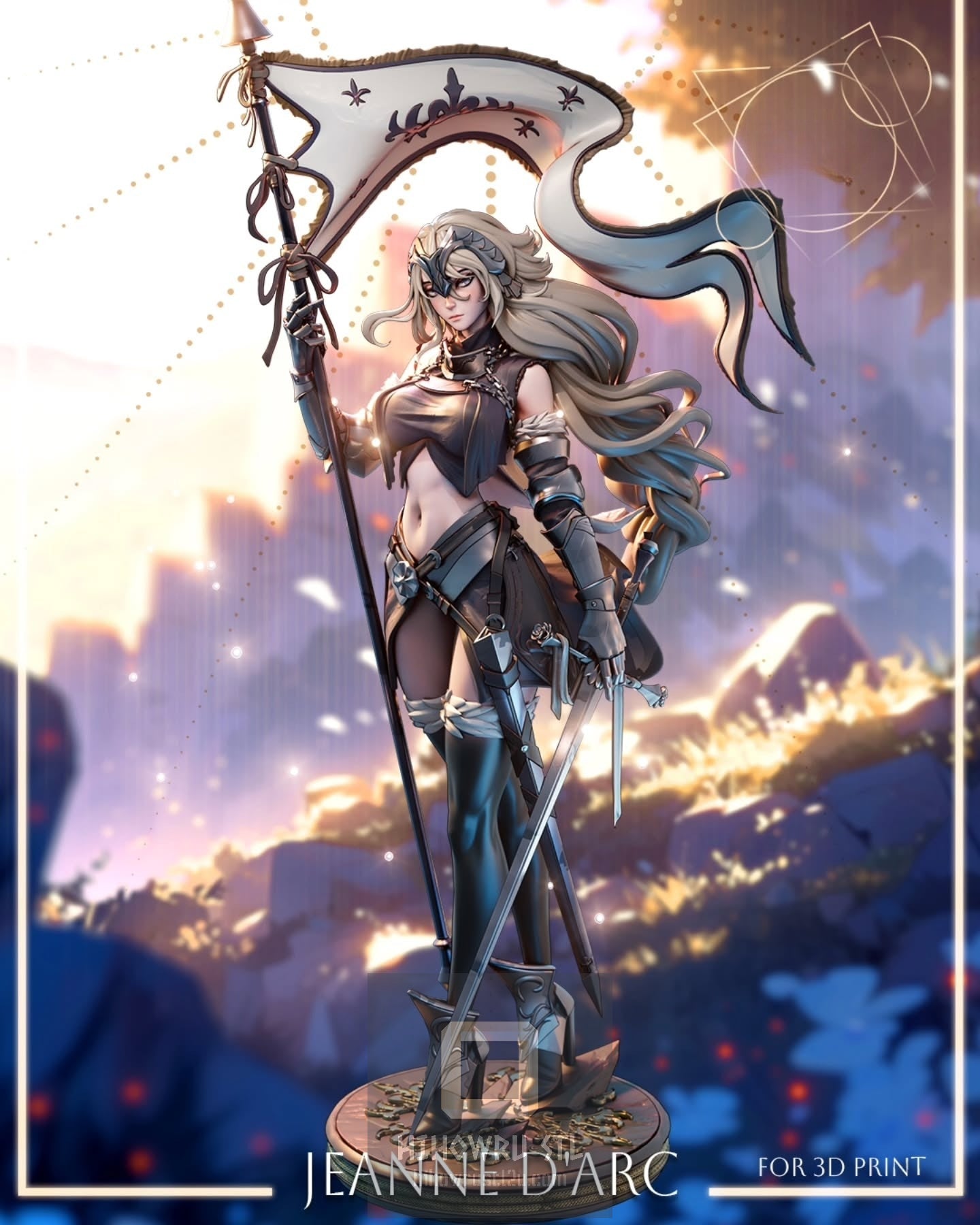 4678 Jeanne d'Arc NSFW - Fate/Grand Order - STL 3D Print Files – My Stl