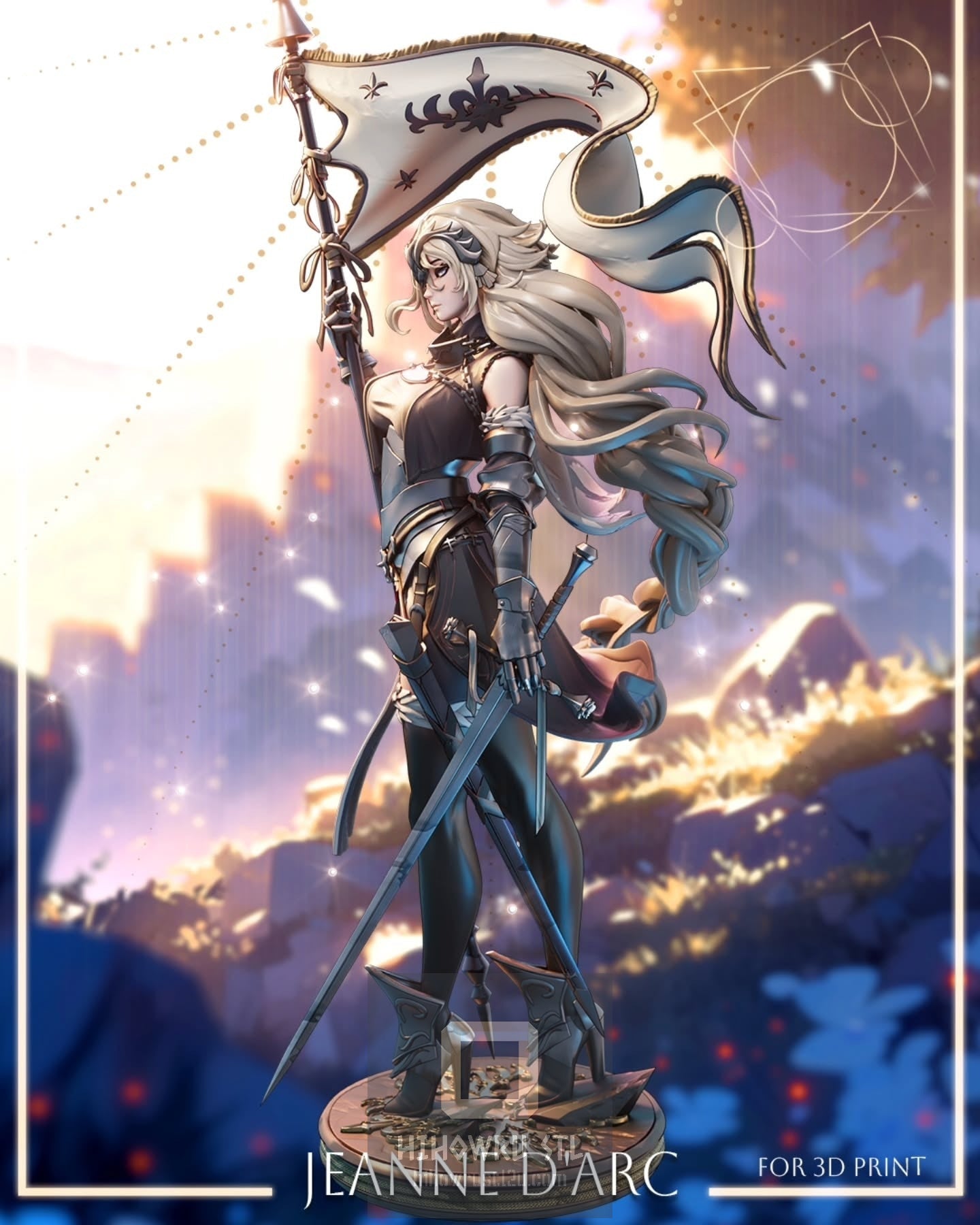 4678 Jeanne d'Arc NSFW - Fate/Grand Order - STL 3D Print Files – My Stl