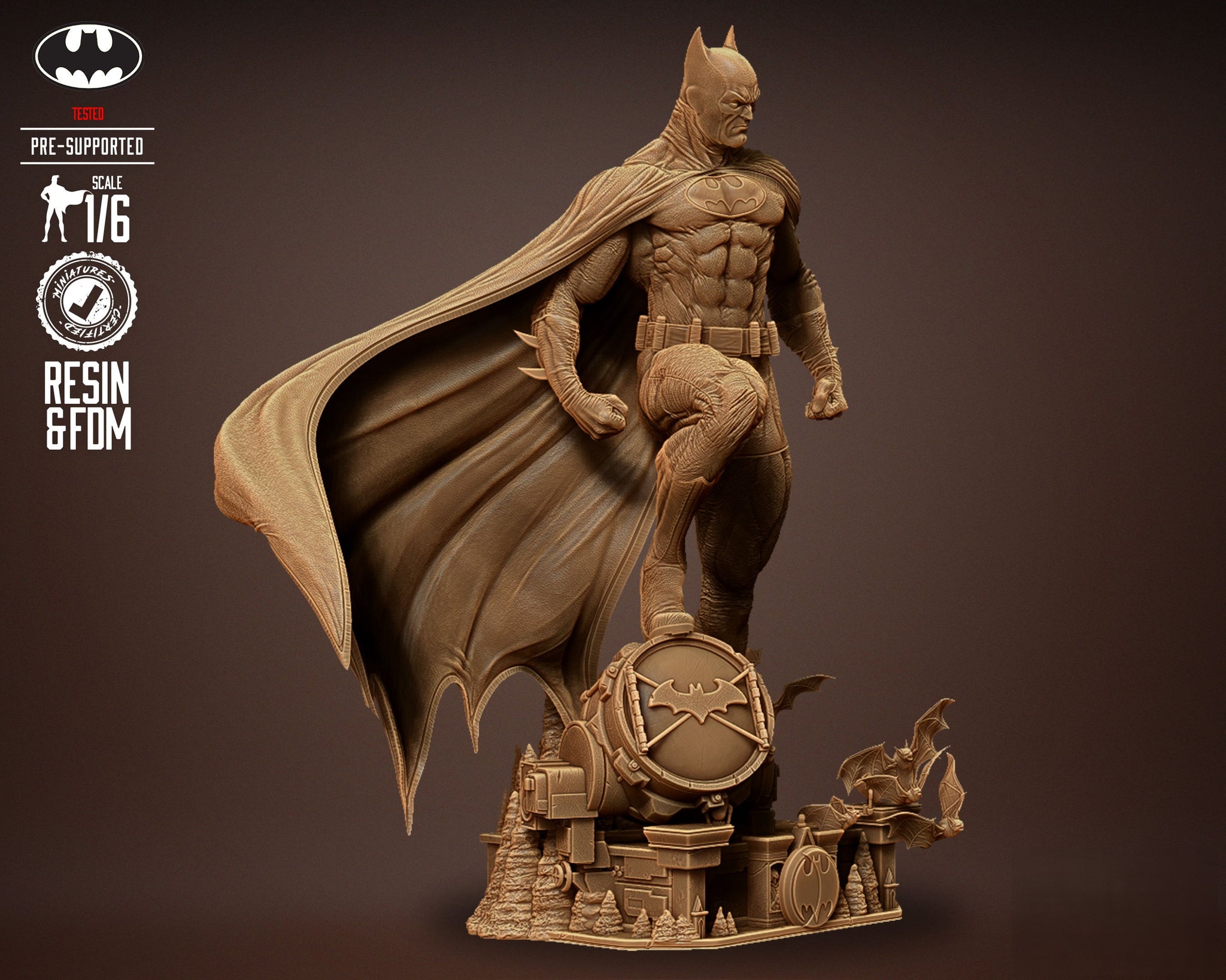 1822 Batman - DC Comics - STL 3D Print Files – My Stl