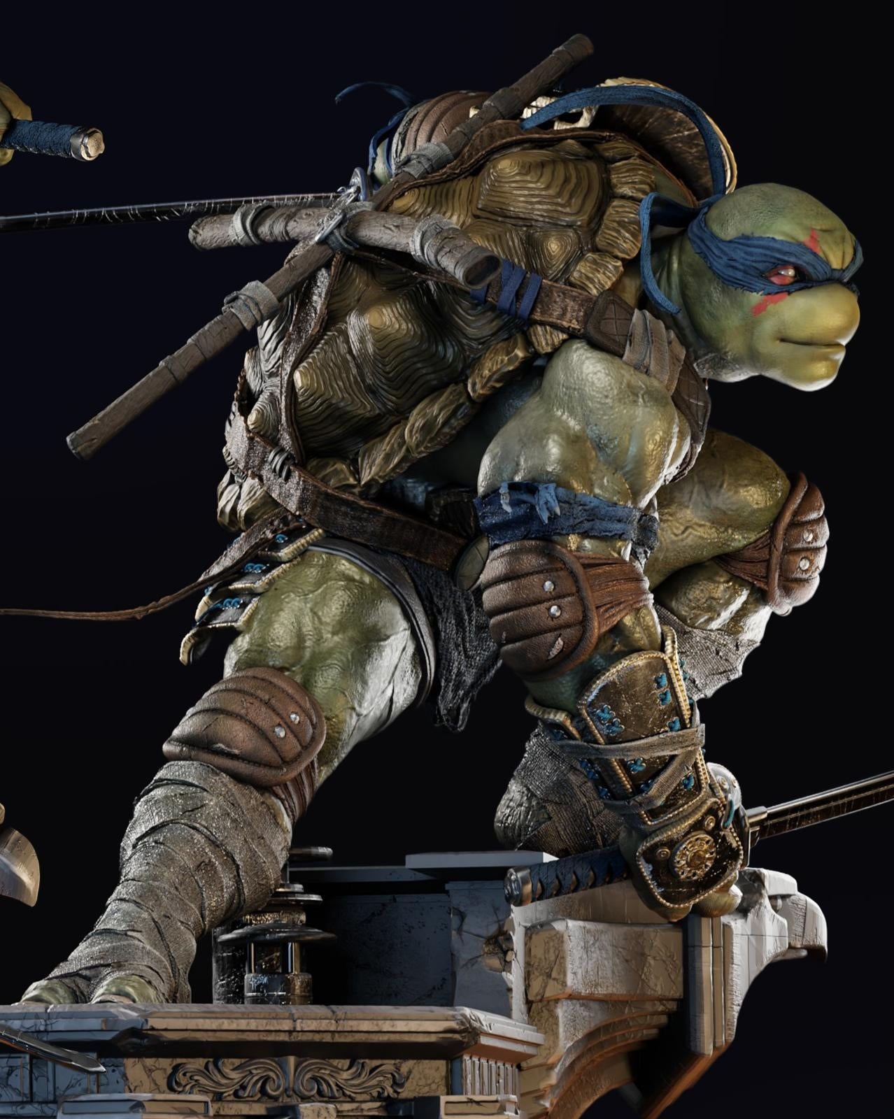2193 Leonardo - TMNT - STL 3D Print Files – My Stl