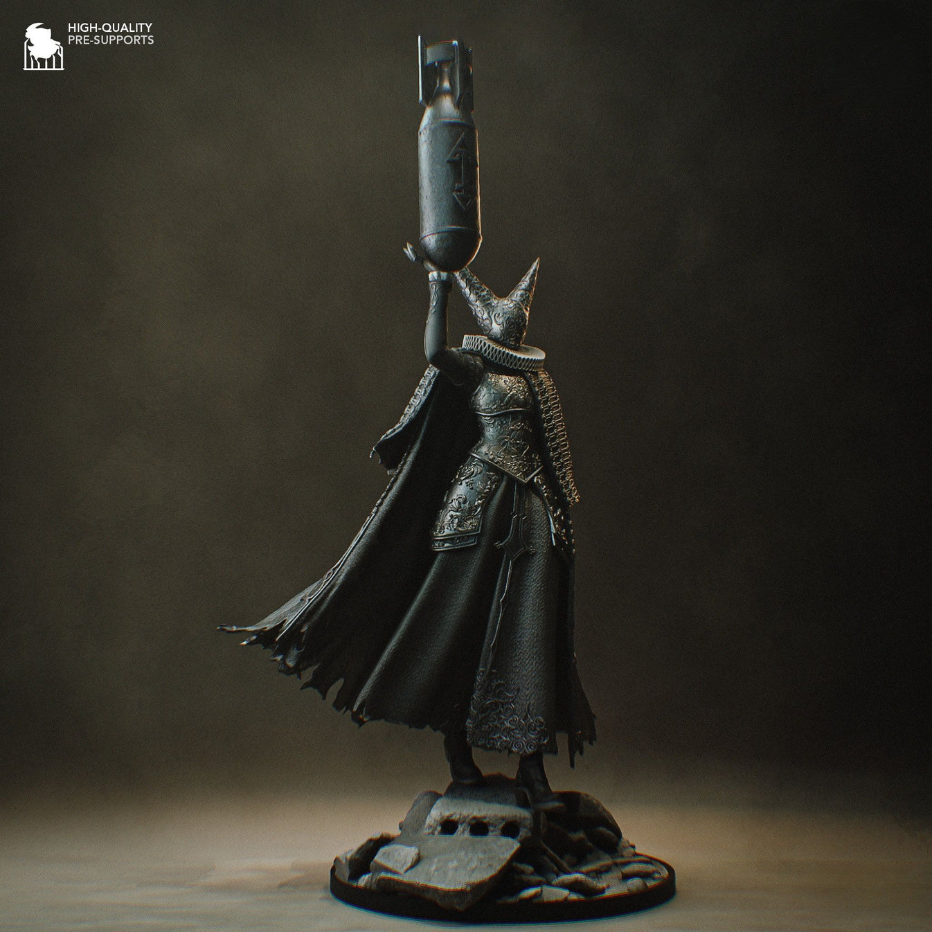 3942 Artillery Witch - Trench Crusade - STL 3D Print Files – My Stl