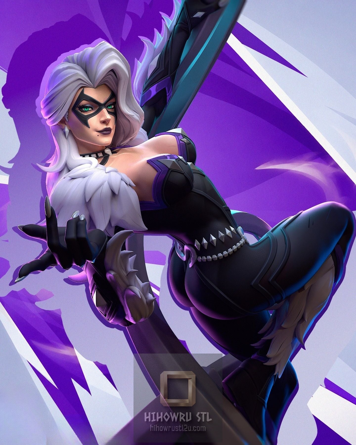 5241 Black Cat - Marvel Comics - STL 3D Print Files – My Stl
