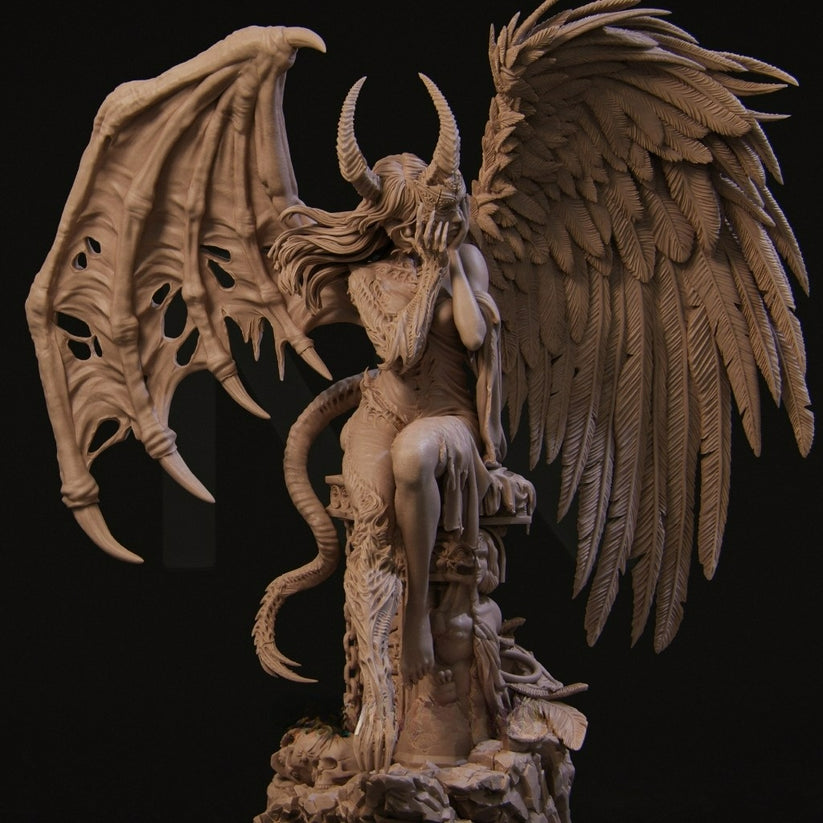 2987 Nephalem Girl - STL 3D Print Files – My Stl