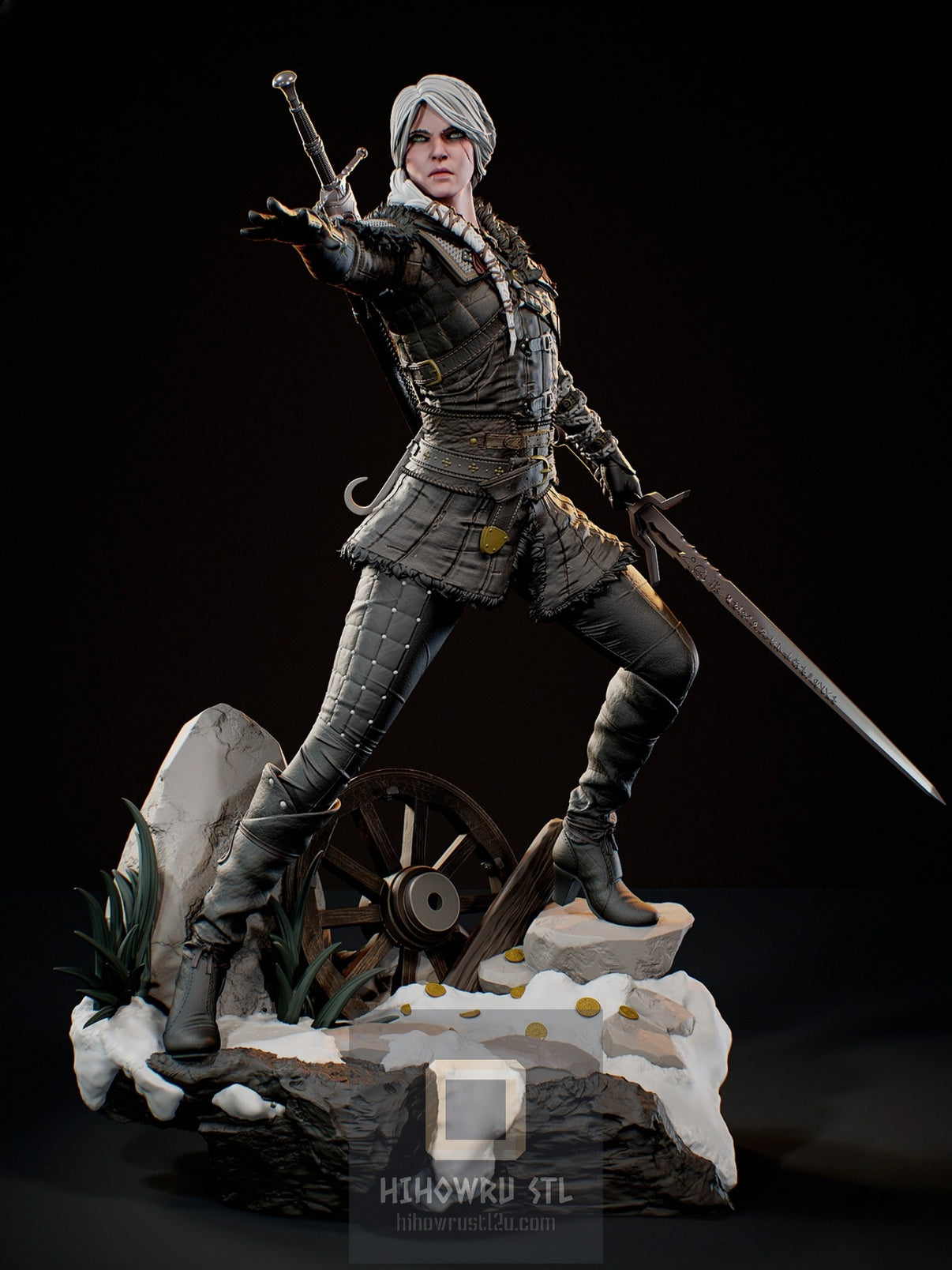 4359 CIRI - The Witcher IV - STL 3D Print Files – My Stl