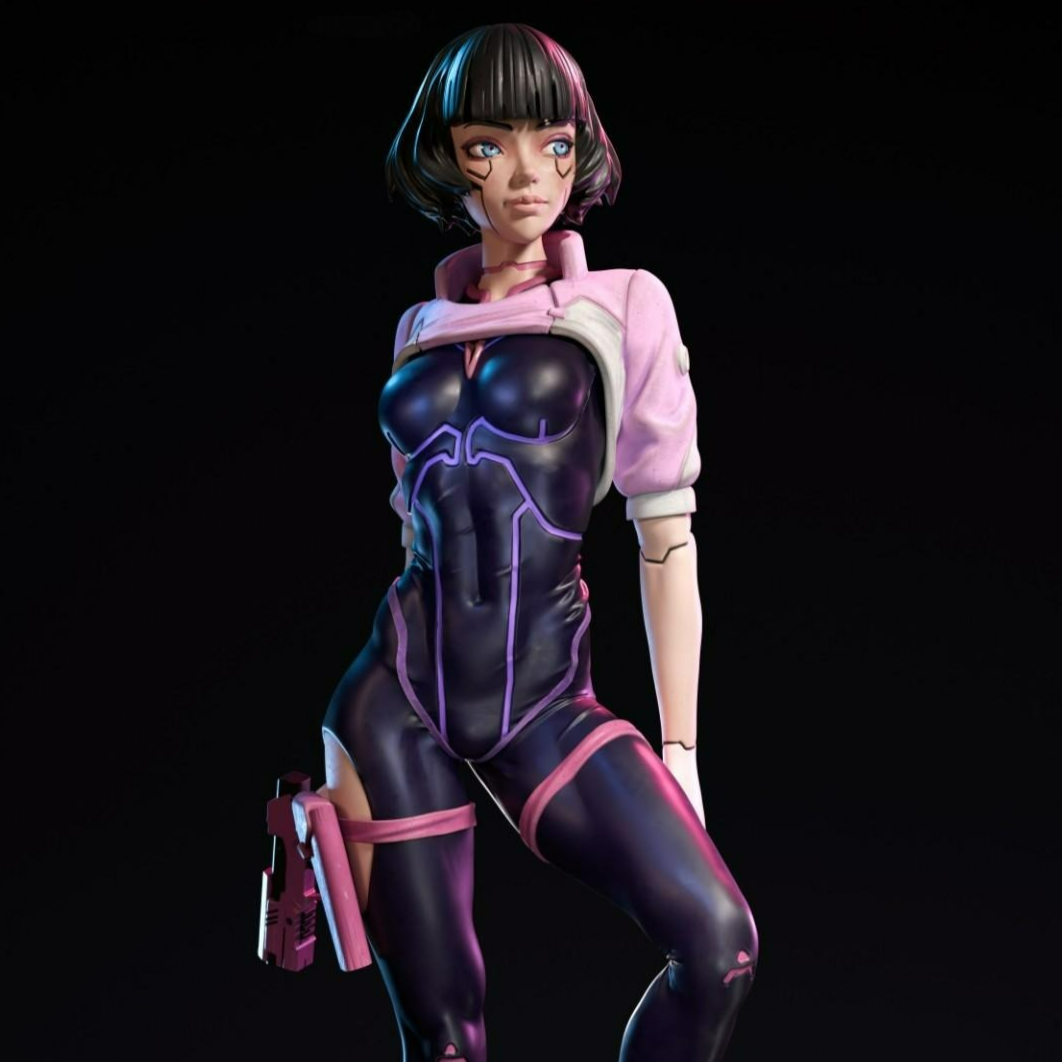 2110 Sasha Yakovleva - Cyberpunk - STL 3D Print Files – My Stl