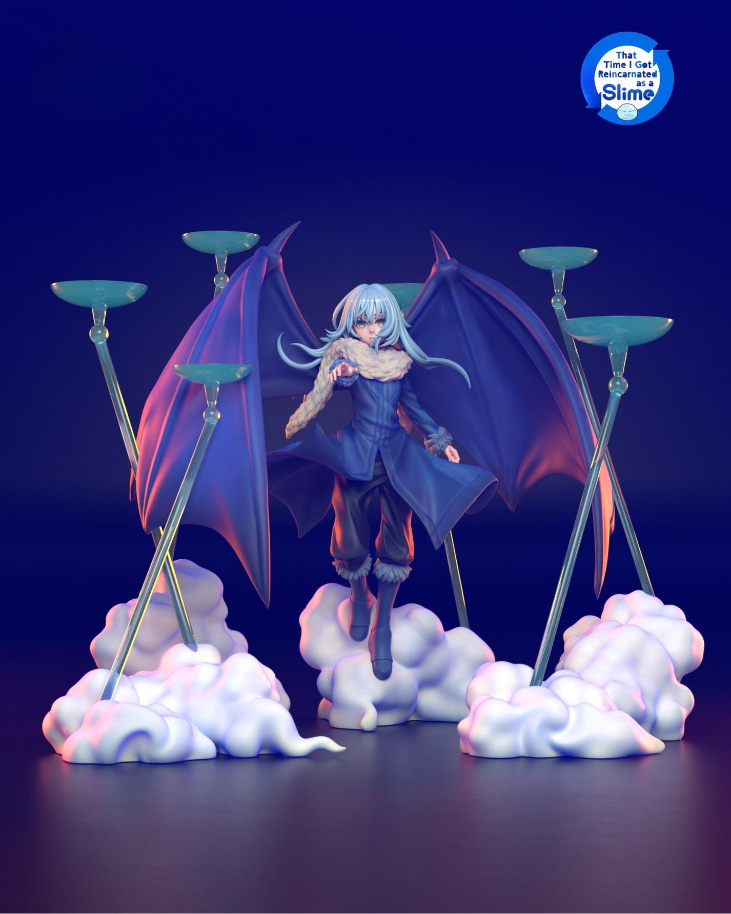 2227 Rimuru Tempest - Tensei Shitara Slime Datta Ken - STL 3D Print Fi ...