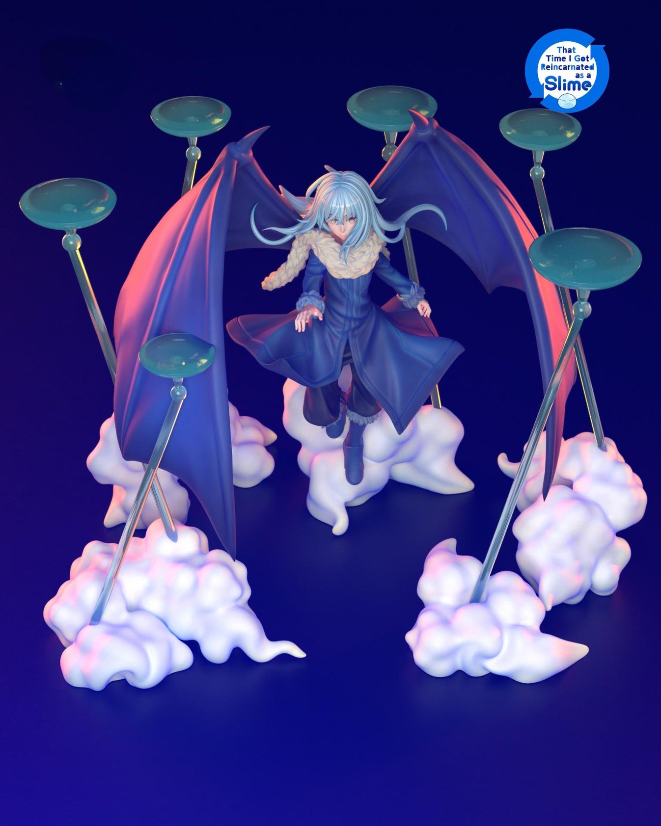 2227 Rimuru Tempest - Tensei Shitara Slime Datta Ken - STL 3D Print Fi ...