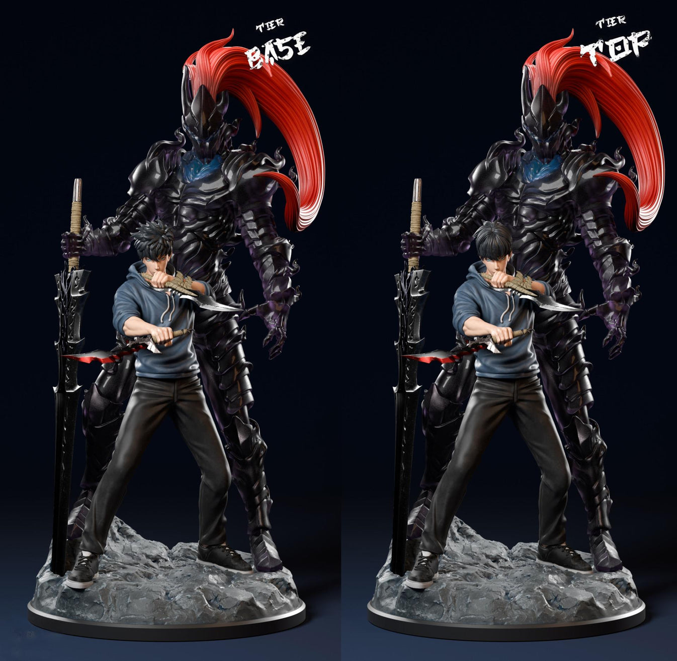 2296 Sung Jinwoo - Solo Leveling - STL 3D Print Files – My Stl