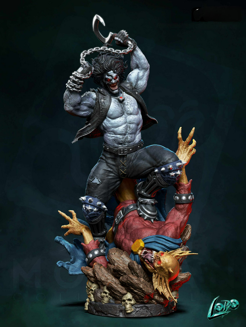 2366 Lobo - DC Comics - STL 3D Print Files – My Stl