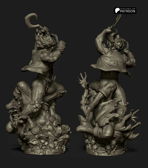 2366 Lobo - DC Comics - STL 3D Print Files – My Stl