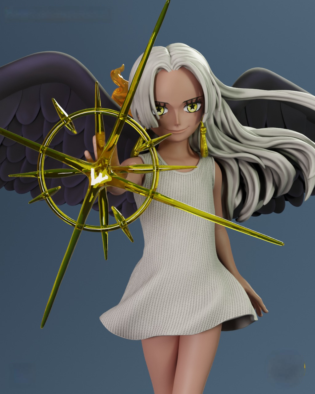 2392 Boa Hancock Seraphim - One Piece - STL 3D Print Files – My Stl