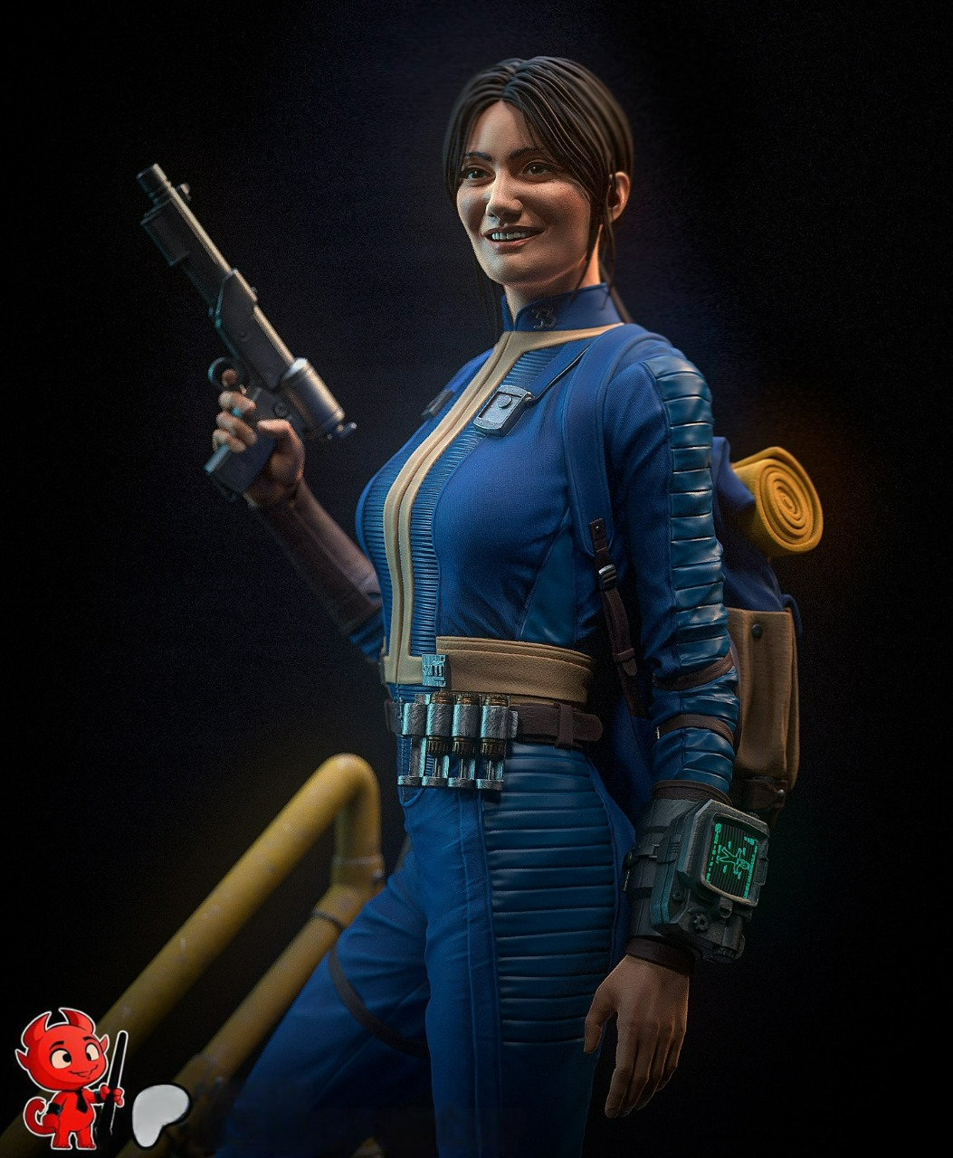 2452 Lucy MacLean - Fallout - STL 3D Print Files – My Stl