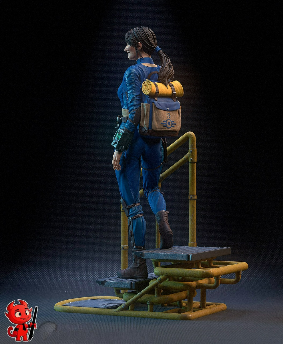 2452 Lucy MacLean - Fallout - STL 3D Print Files – My Stl