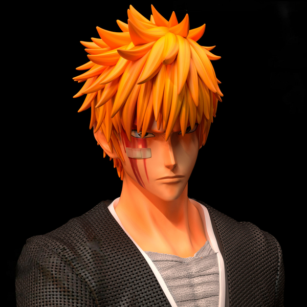 2555 Ichigo AND Ichigo Hollow - Bleach - STL 3D Print Files – My Stl