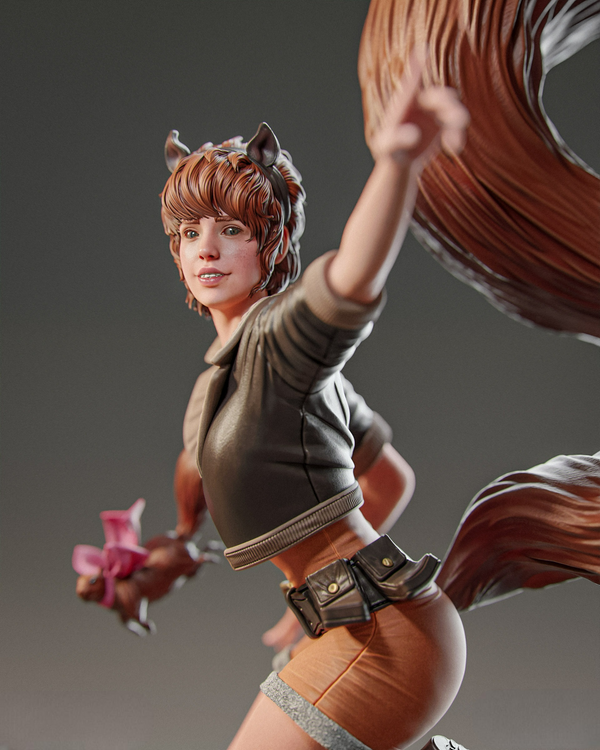 2577 Squirrel Girl - Marvel Comics - STL 3D Print Files – My Stl