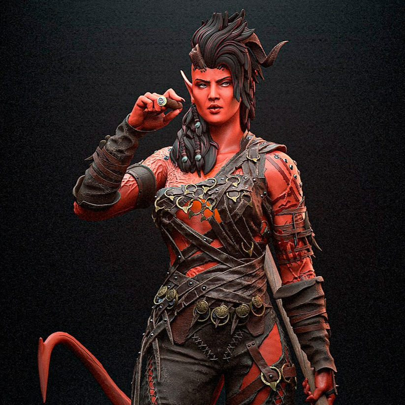 2595 Karlach - Baldurs Gate 3 - STL 3D Print Files – My Stl
