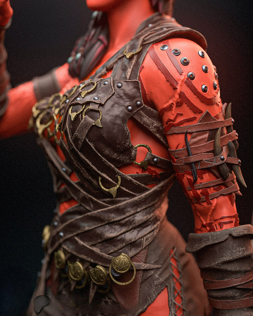 2595 Karlach - Baldurs Gate 3 - STL 3D Print Files – My Stl