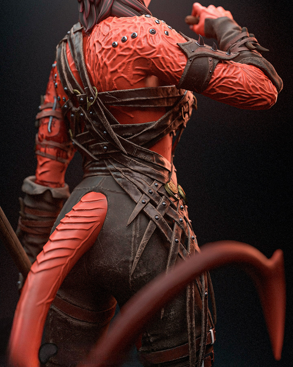 2595 Karlach - Baldurs Gate 3 - STL 3D Print Files – My Stl