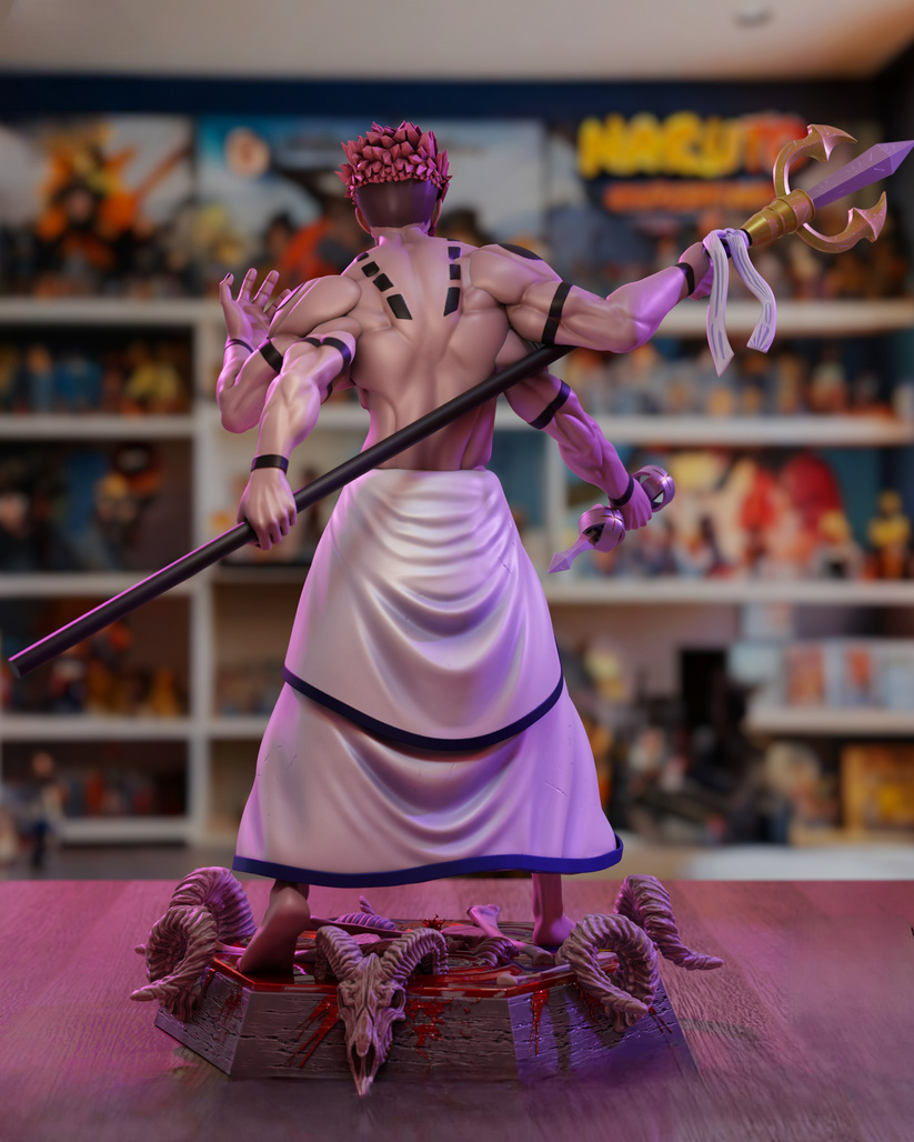 2611 Ryomen Sukuna - Jujutsu Kaisen - STL 3D Print Files – My Stl