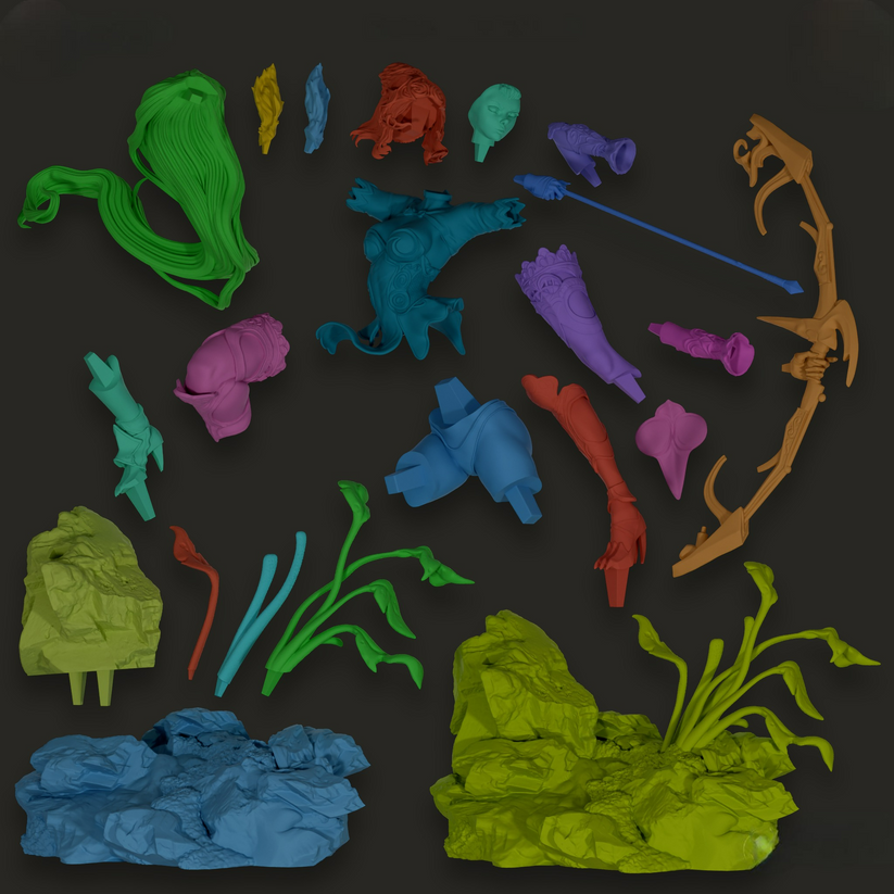 2623 Fran - Final Fantasy XII - STL 3D Print Files – My Stl