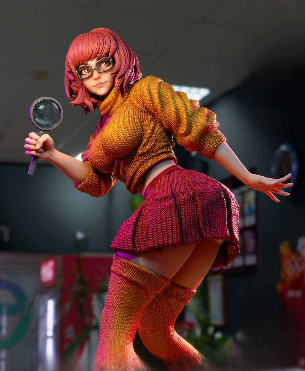 2678 Velma Nsfw Scooby Doos Stl 3d Print Files My Stl