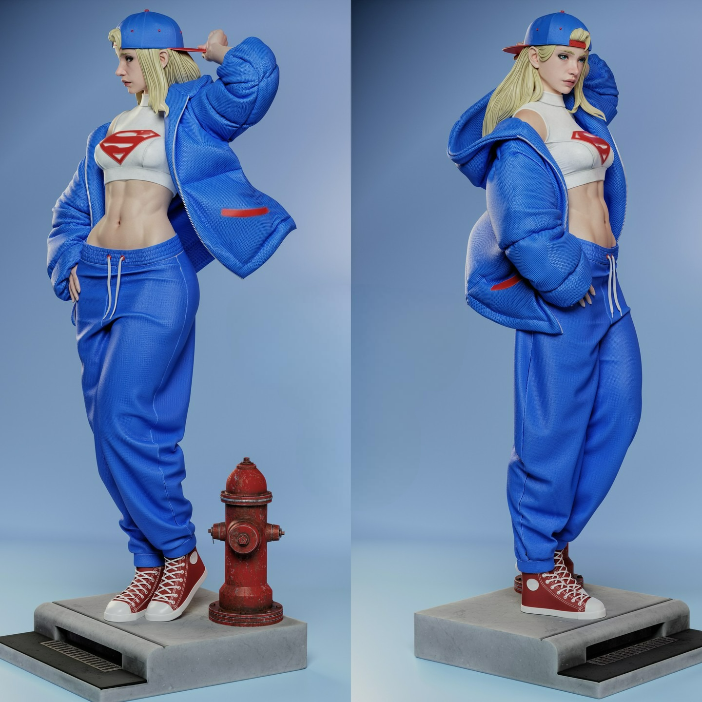 2687 Supergirl - DC Comics - STL 3D Print Files – My Stl
