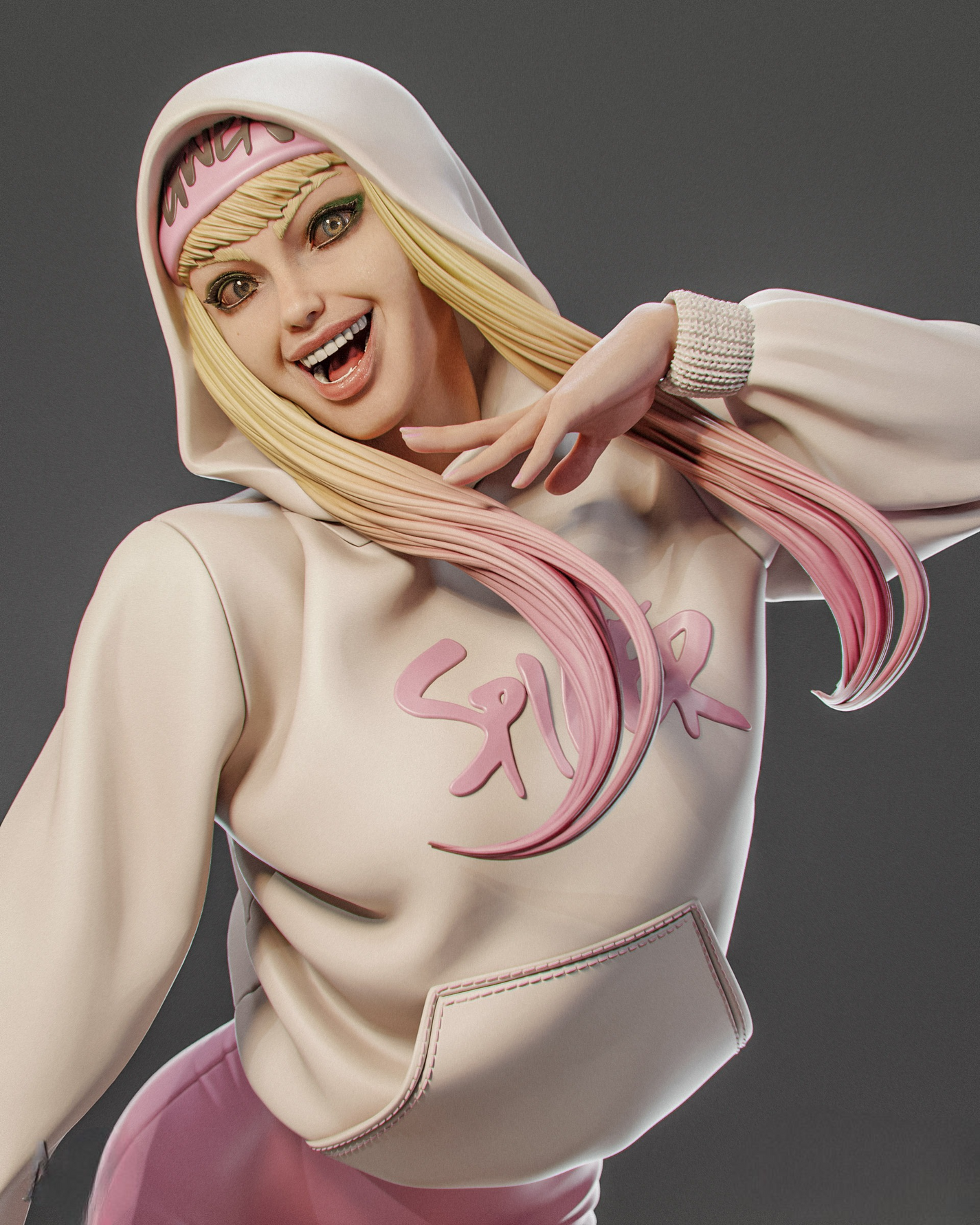 2700 Gwen Stacy - Spider-Woman - STL 3D Print Files – My Stl