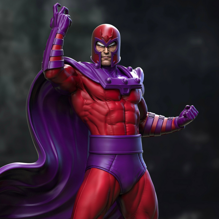 2715 Magneto - X-Men - STL 3D Print Files – My Stl