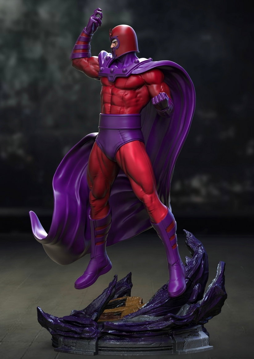 2715 Magneto - X-Men - STL 3D Print Files – My Stl