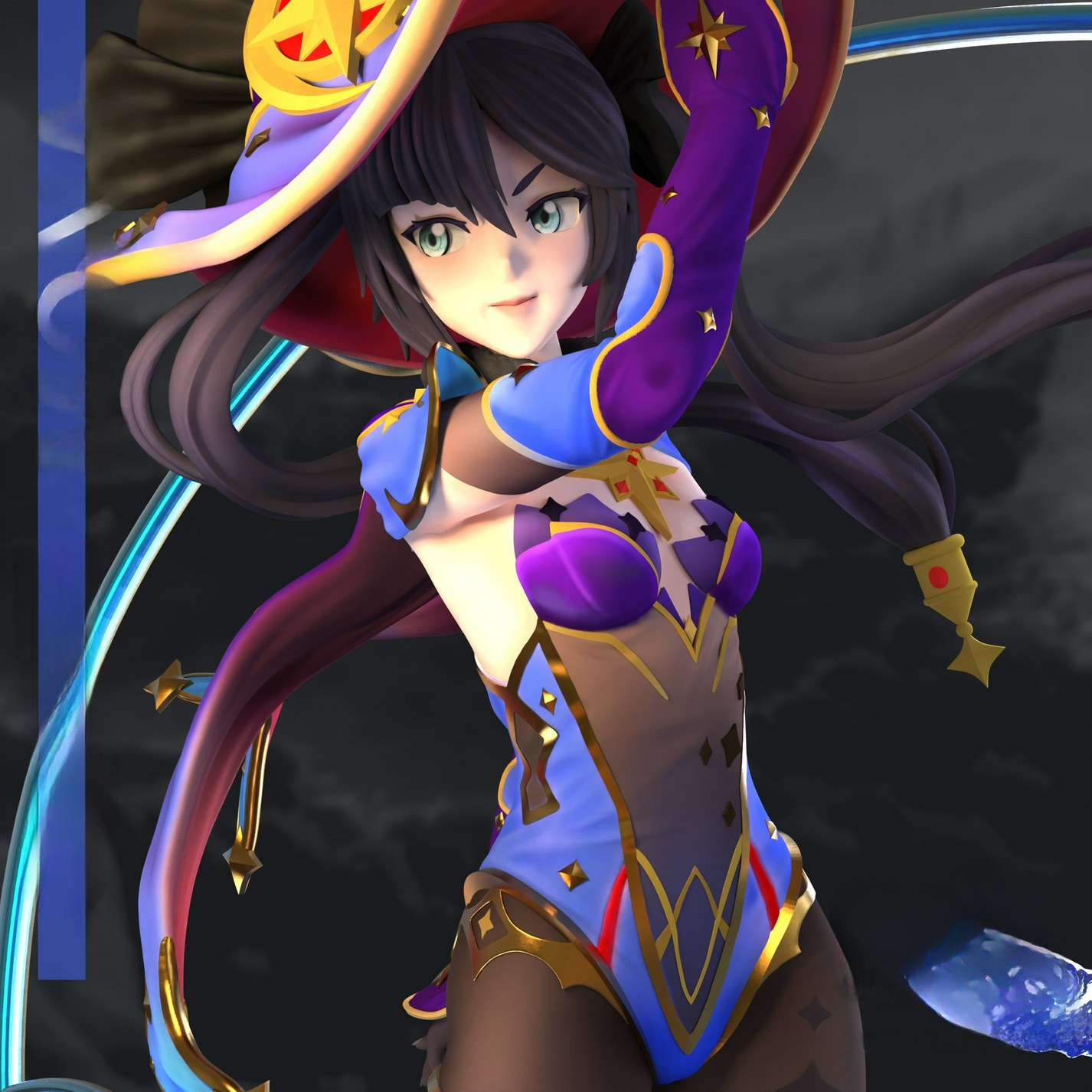 2722 Mona NSFW - Genshin Impact - STL 3D Print Files – My Stl